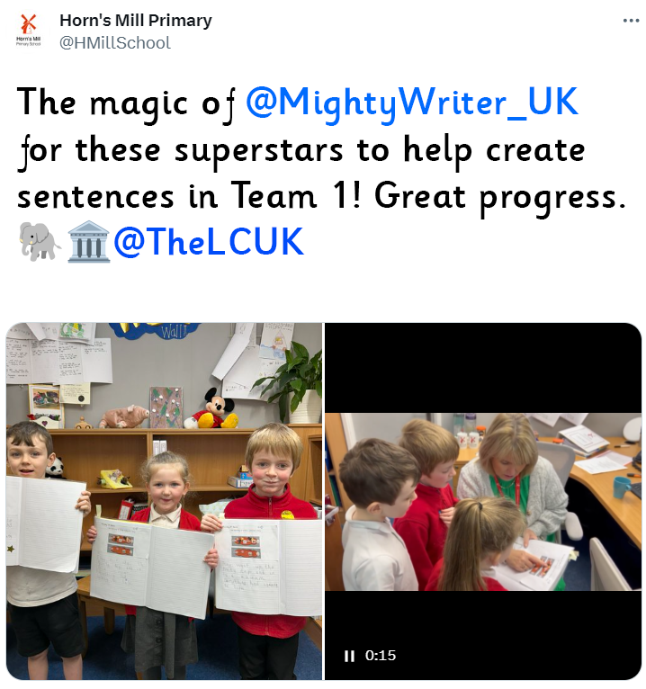 Mighty Writer | KS1 & EYFS Literacy Resource